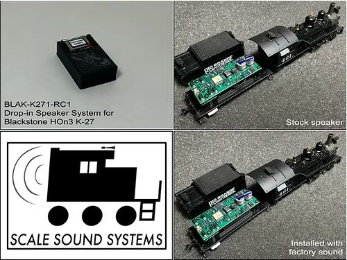 Scale Sound Systems BLAK-K271-RC1 | Marty's Train Shed